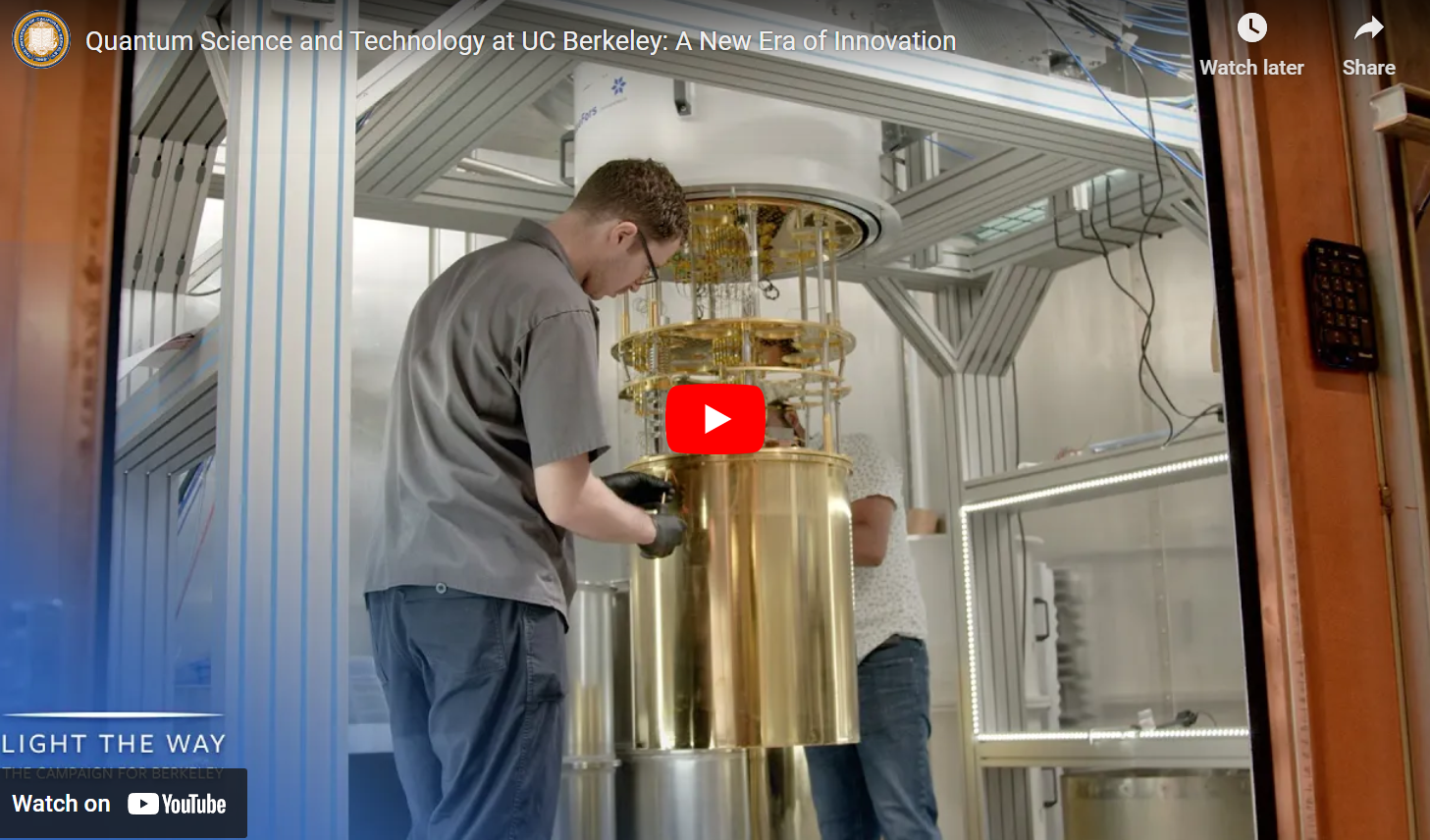 Quantum science and technology at UC Berkeley: a new era of innovation ...